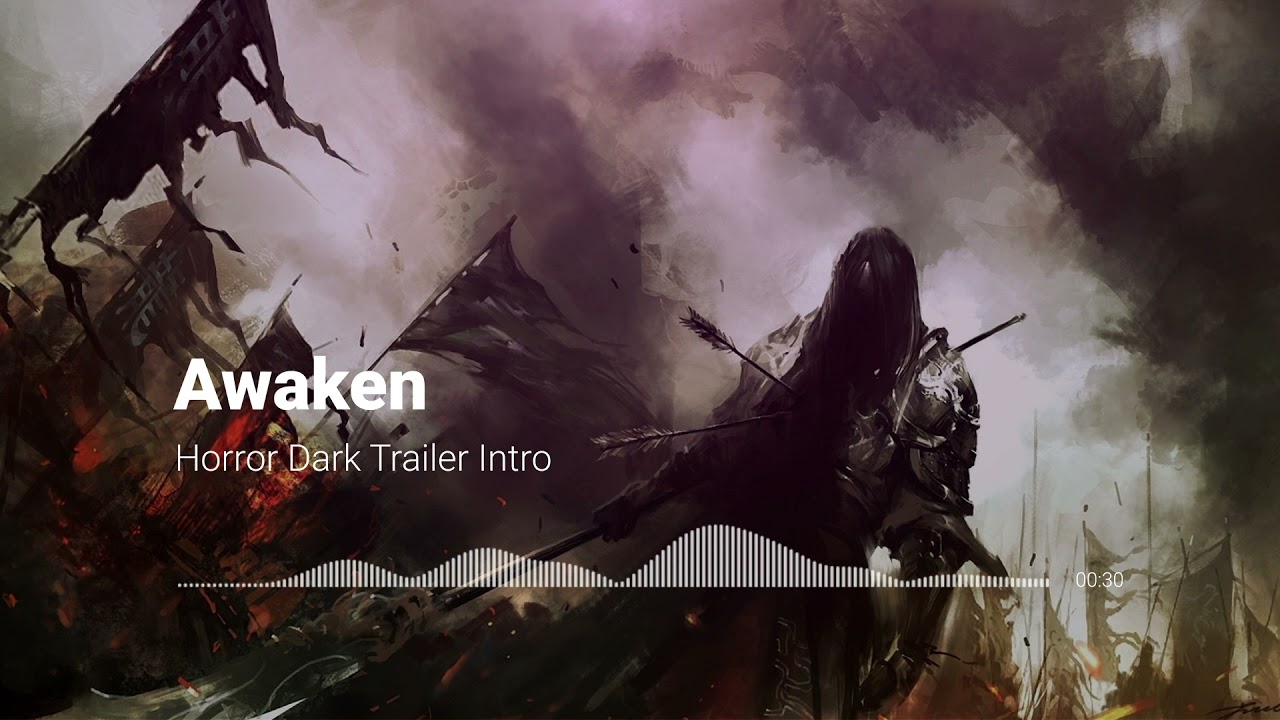 (Royalty Free Music) Awaken | Cinematic Horror Dark Trailer Intro | for ...