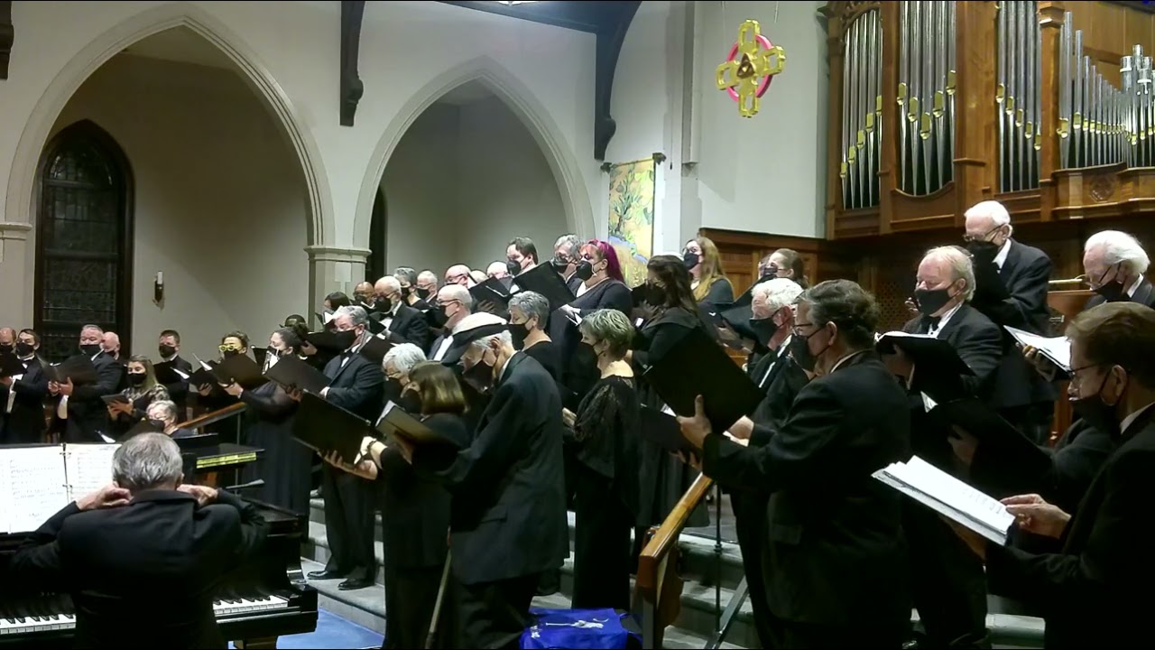 The Palmetto Mastersingers and the Sandlapper Singers performing Hold ...