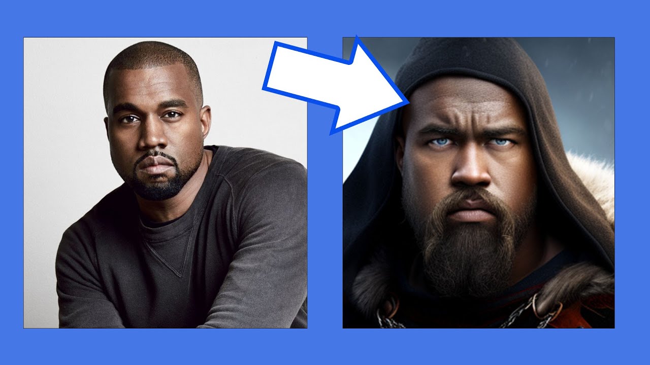 Kanye West VIKING (Reppers In The Neural Network) #9 #rap #rapper # ...
