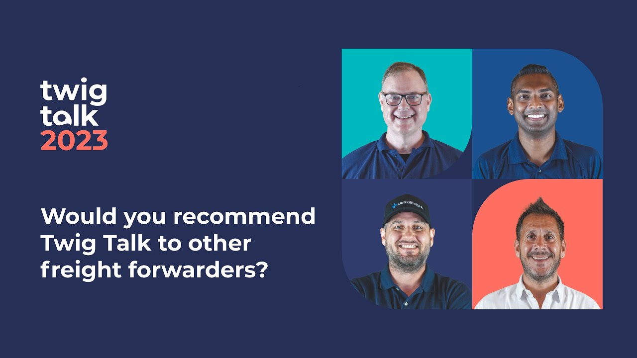 Would you recommend Twig Talk to other freight forwarders? - YouTube