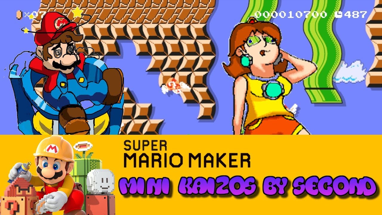 Mario Maker Weird Kaizo Levels by Second (+ promo) - YouTube