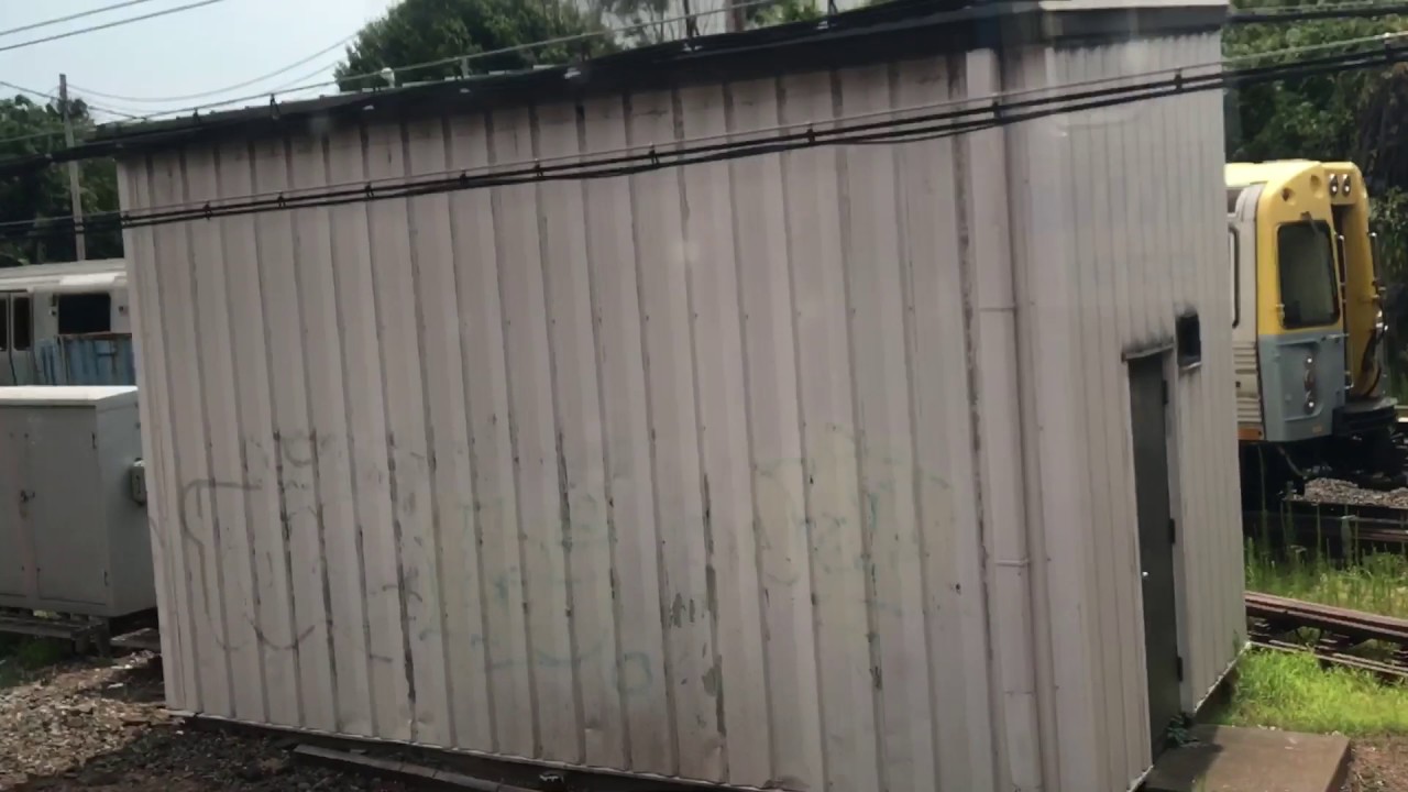 PATH PA4 cars at yard near Journal Square - YouTube