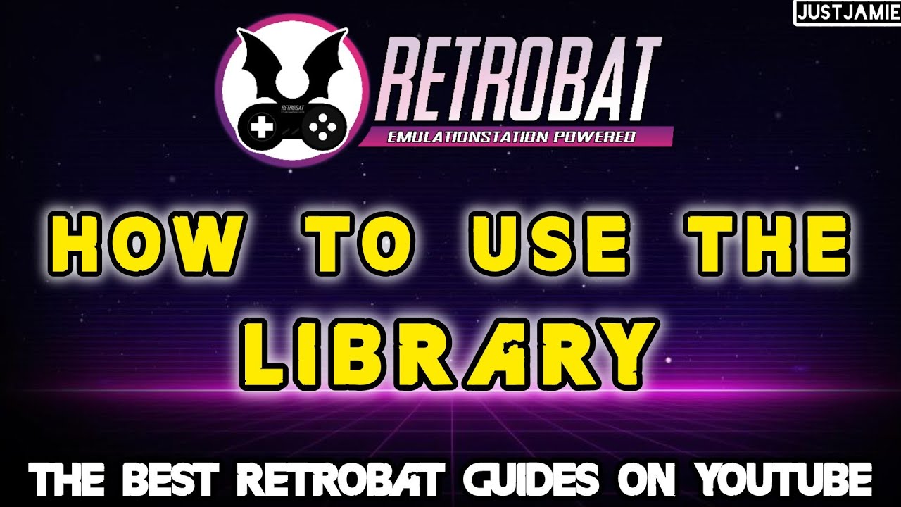 Retrobat ☆ How To Use the Library Folder #retrobat #emulator #frontend ...