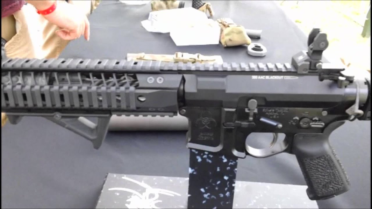 Spike's Tactical Compressor SBR rifle - AAC 300 Blackout (NFA) - YouTube