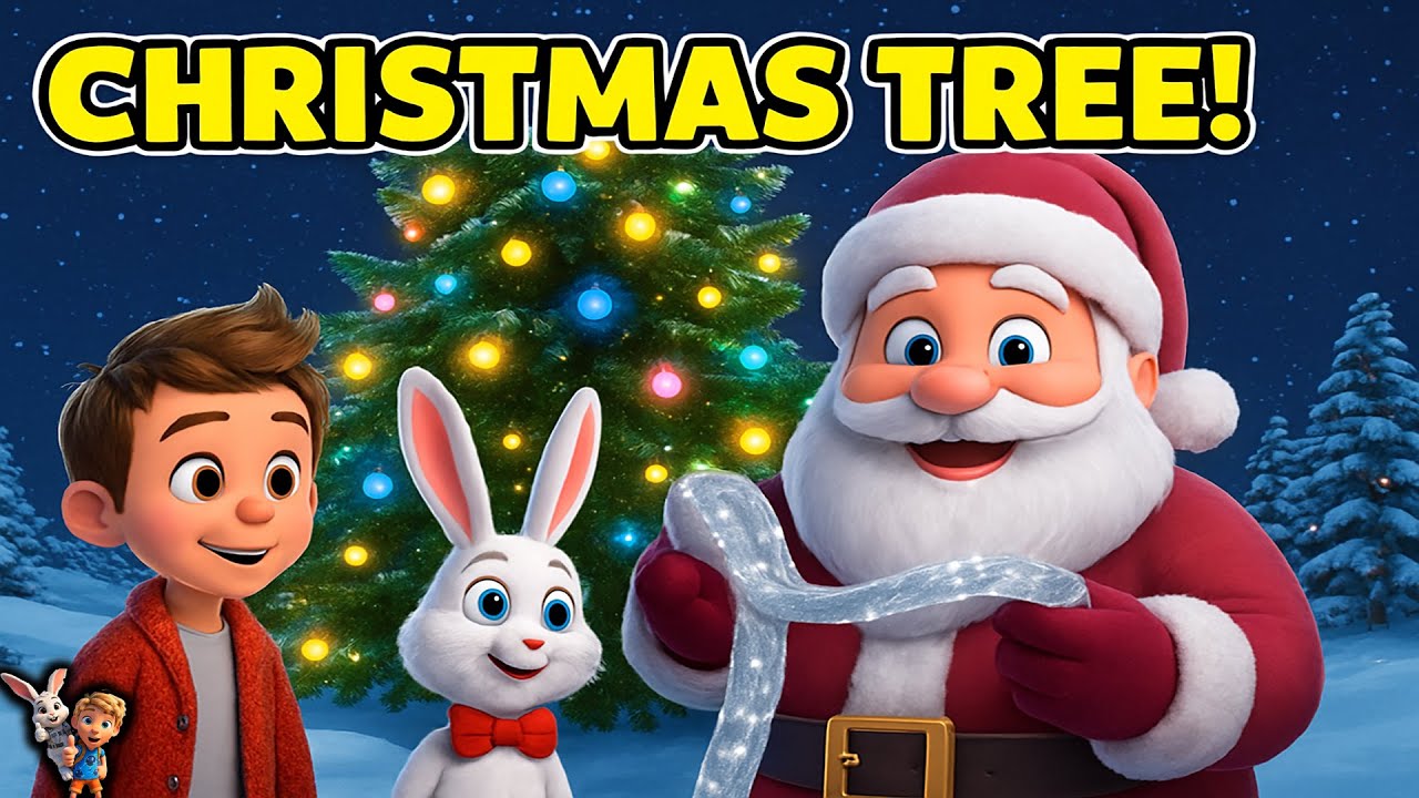 Milo & Tino Build a Giant Christmas Tree with Santa! 🎄 || Milo and Tino ...