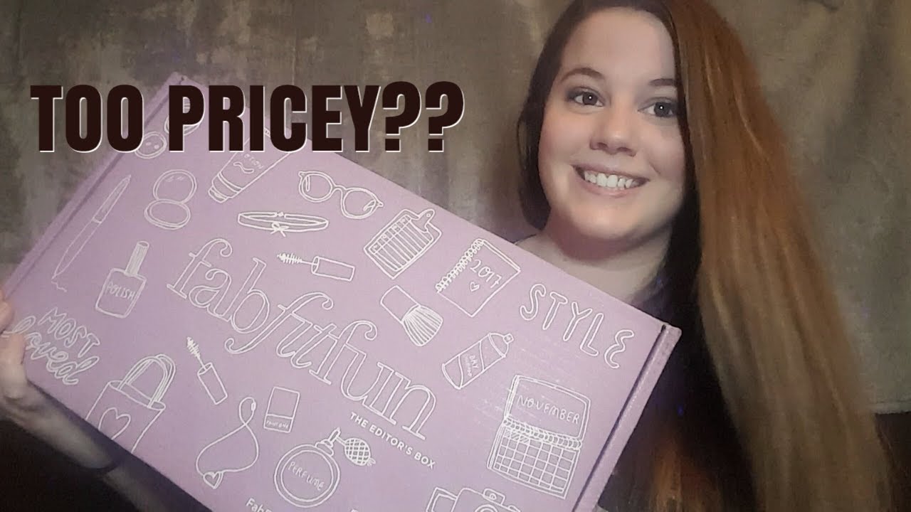 My First Ever FabFitFun! Editor's Box Reveal - YouTube
