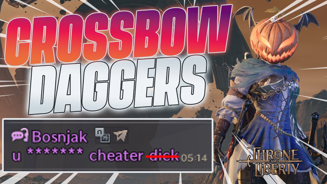 HIGH APM "CROSSBOW & DAGGER" PVP MONTAGE - THRONE & LIBERTY - YouTube