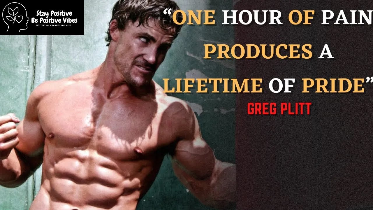 BODYBUILDING !! Greg Plitt Motivational Speech - YouTube