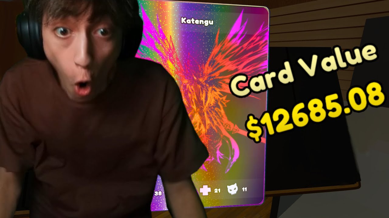 I PULLED ONE OF THE RAREST CARDS IN THE GAME (TCG Card Shop Simulator ...