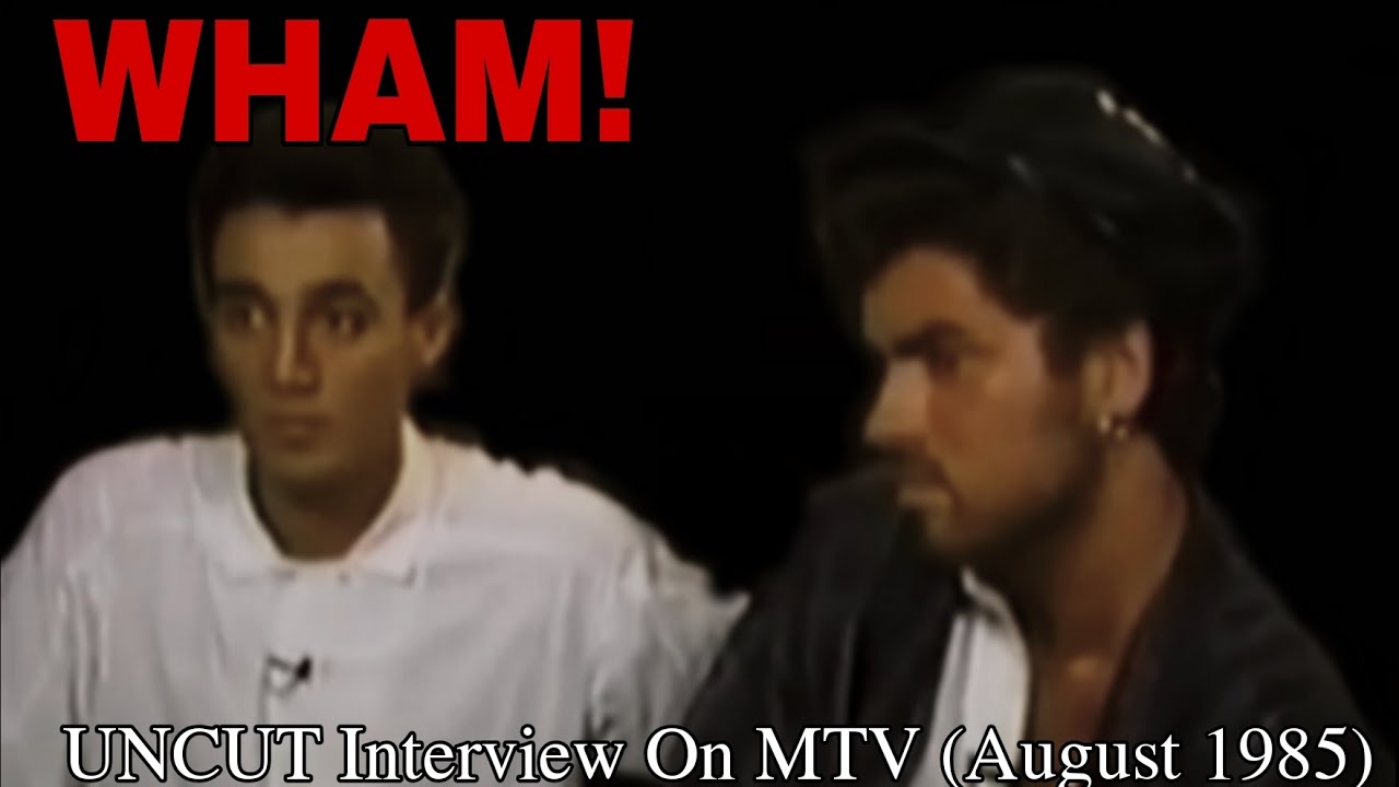 Wham! - UNCUT Interview on MTV (August 30, 1985) - YouTube