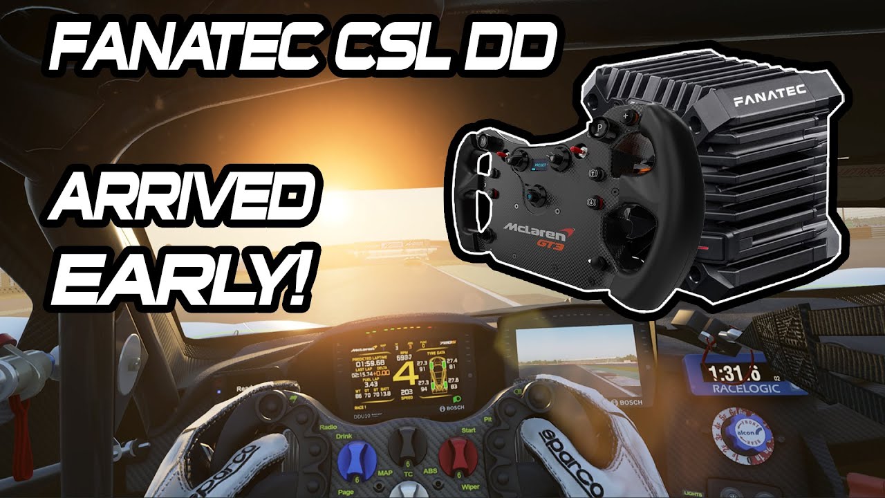 MY CSL DD ARRIVED EARLY! - ACC Day to Night 20 Min Race Gameplay/Test ...