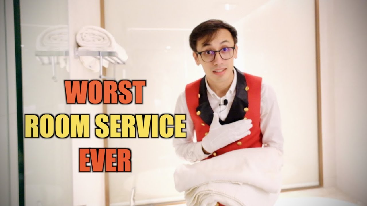 WORST ROOM SERVICE EVER - YouTube