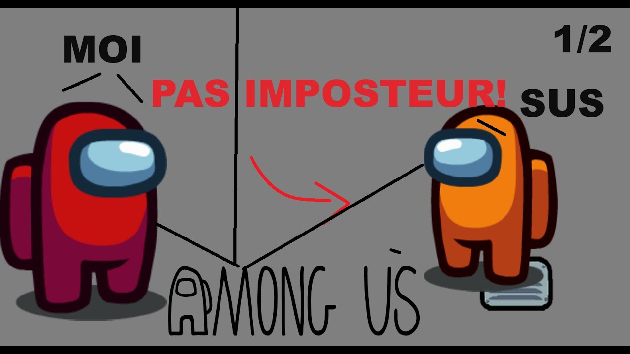 AMONG US AVEC UN SUSPECT!!!! Louis.. (1/2) - YouTube