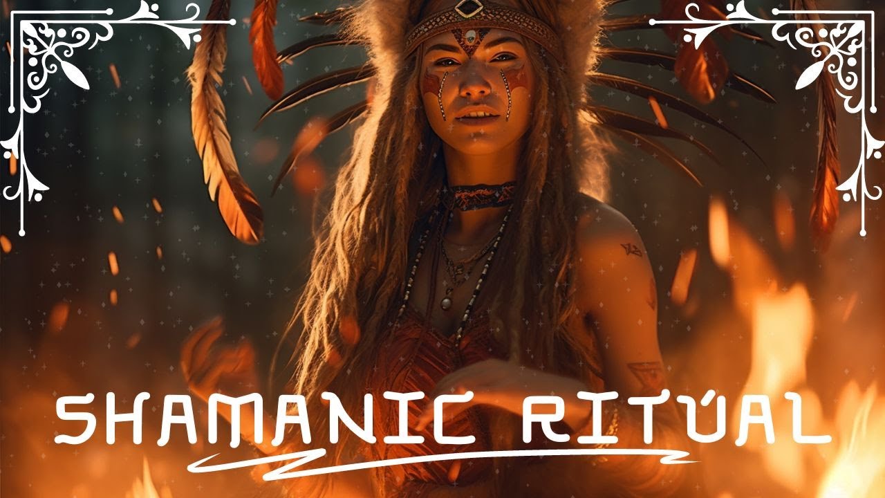 SHAMANIC RITUAL • Shaman Drums With Ambient Music • Fall Into Trance ...