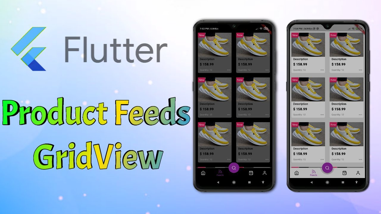 E-commerce app feeds design (Product GridView), Like Amazon - YouTube
