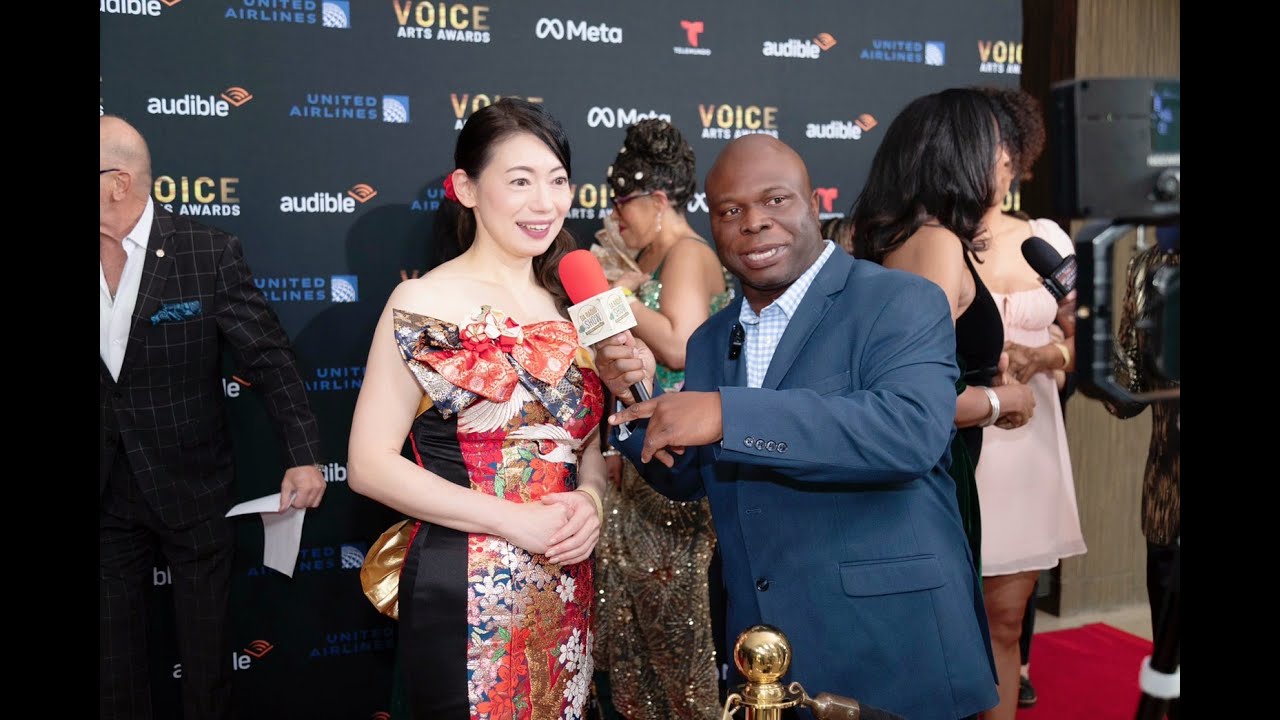 Voice Arts Awards 2024 Back Stage Yukiko - YouTube