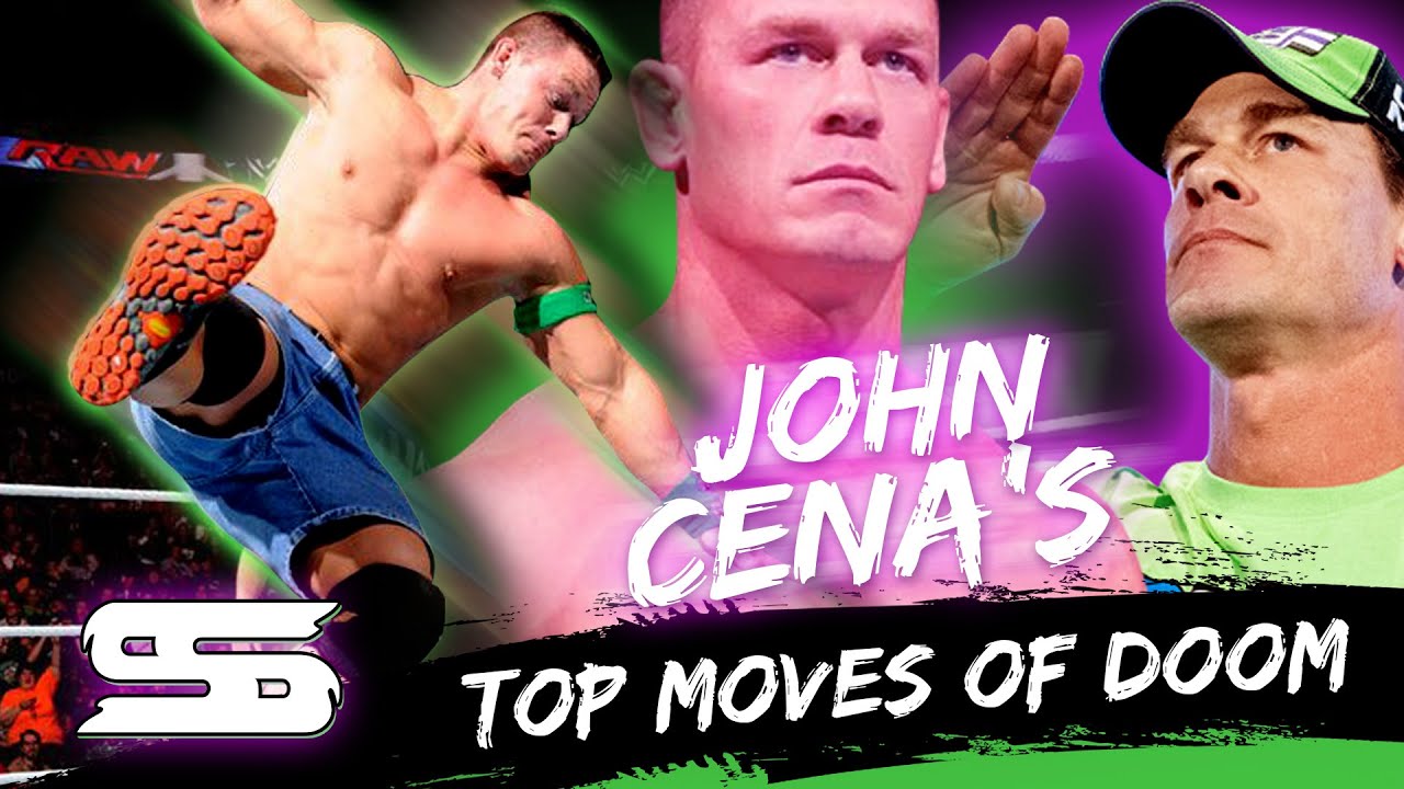 John Cena Moves of Doom (Top 84 Moves of John Cena) - YouTube