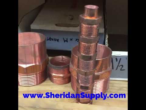 Mueller Copper Fittings American Made - SheridanSupply.com - YouTube