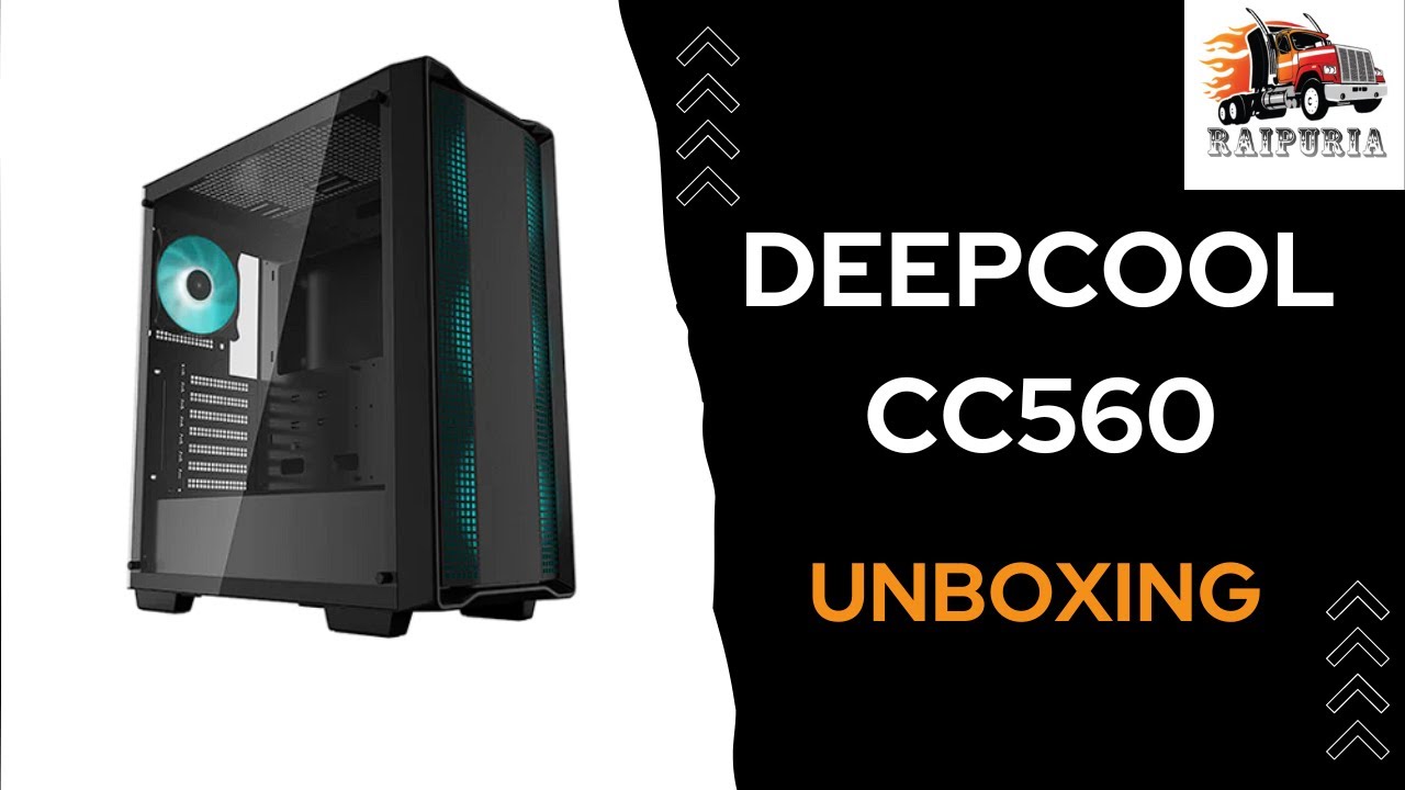 My New DEEPCOOL CC560 Cabinet | Unboxing | @RAIPURIA0067 - YouTube