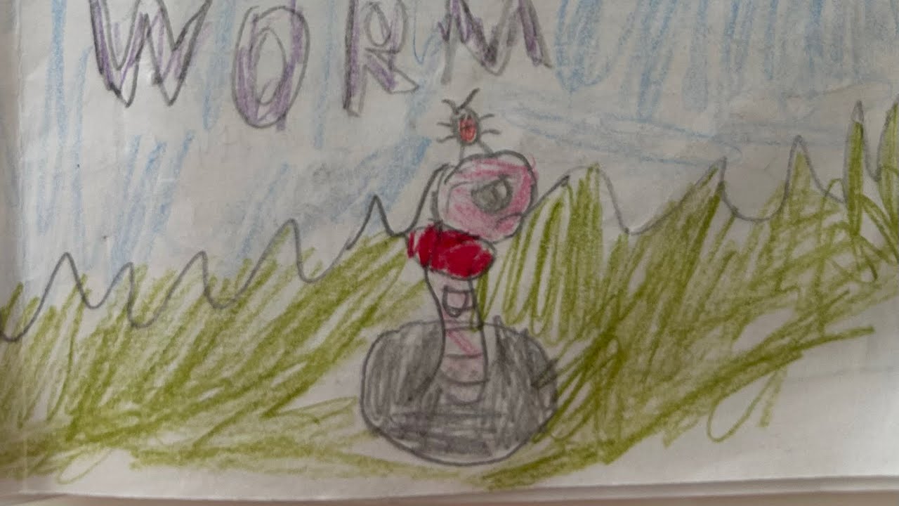 The Replaced worm comic book | Worm and Buterfly series - YouTube