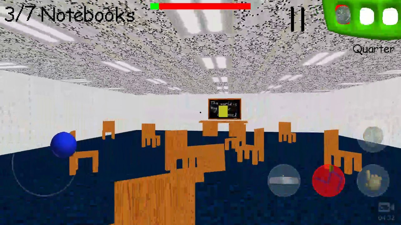 Baldi's Basics on MOBILE?!?!? - YouTube