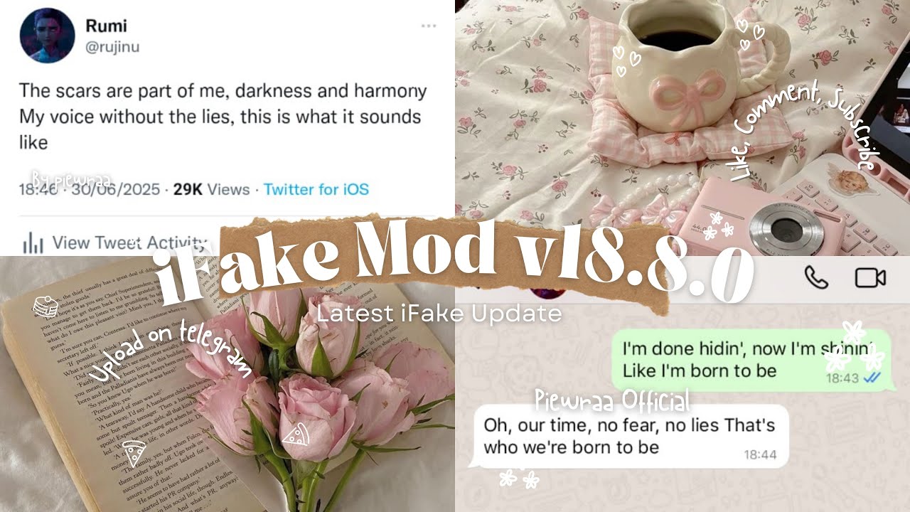 #𝐓𝐔𝐓𝐎𝐑𝐈𝐀𝐋 || iFake Mod APK V18.9.2 - YouTube