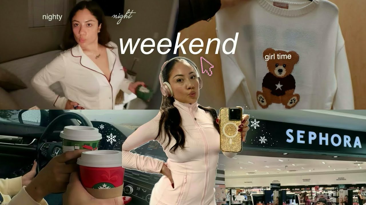 My Friday-Sunday Vlog as a stay at home girlfriend *out and about ...