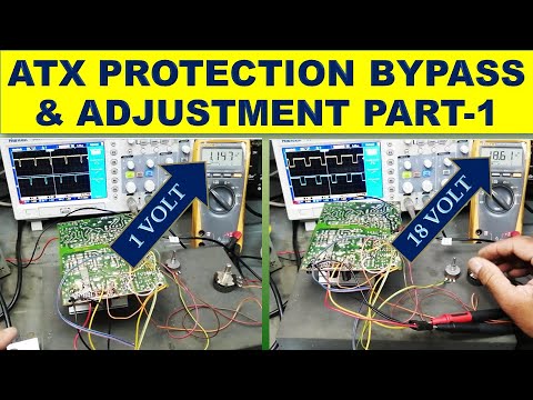#203 How to increase / Adjust Output Voltage in ATX Power supply AT2005 ...