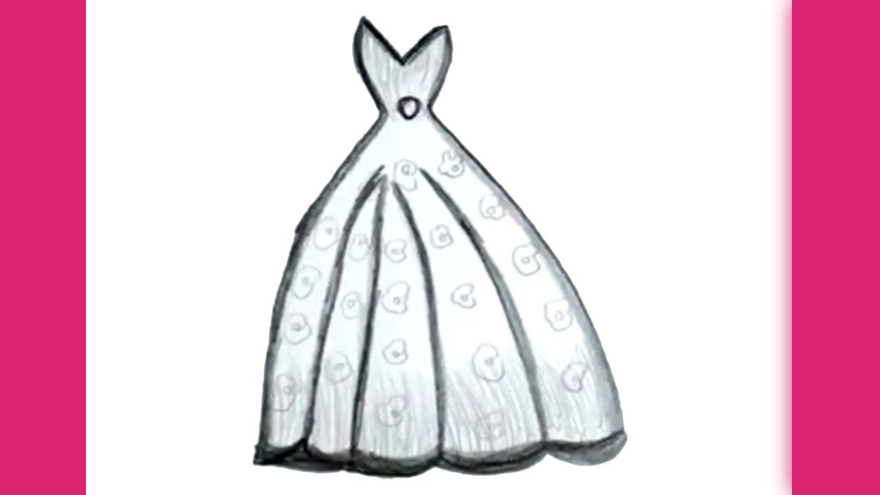 How to draw dressing women | Mano Drawing Tips - YouTube