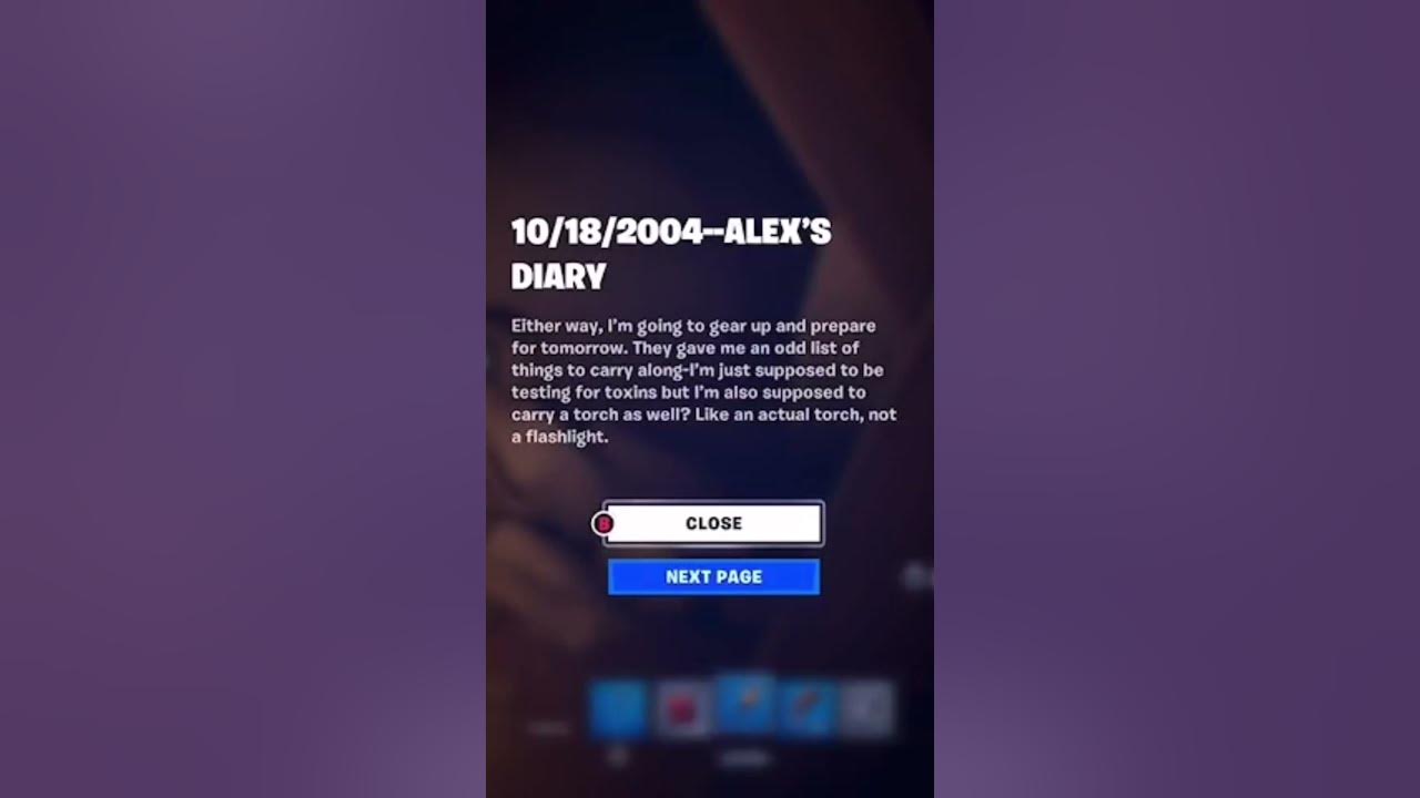 Alex’s Diary (part2) - YouTube