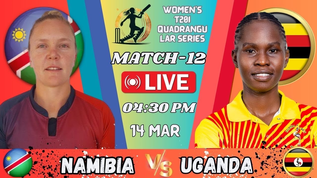 Namibia Women vs Uganda | UGAW vs UGAW | Women's T20 Quadrangular ...