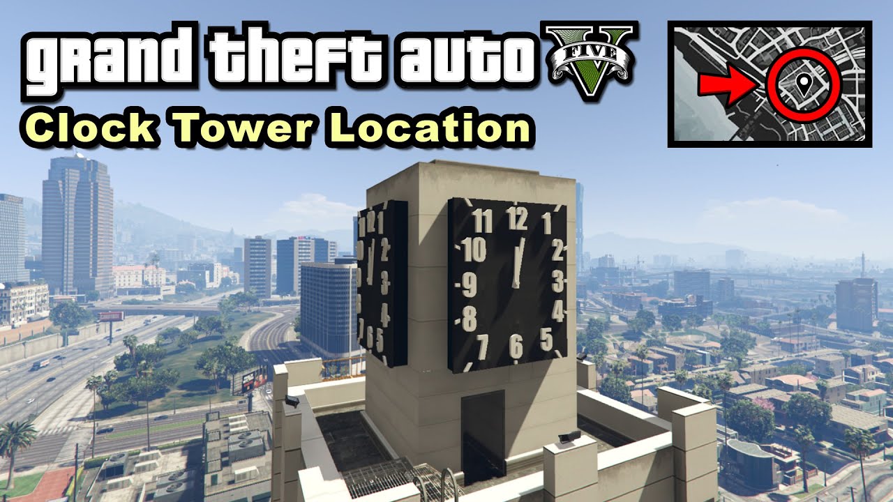 Clock tower location - GTA 5 - YouTube