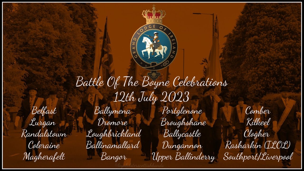Belfast 12th July Parade (Full Parade) 12/07/23 - YouTube