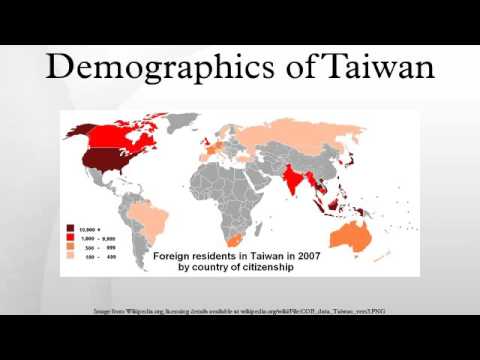 Demographics of Taiwan - YouTube