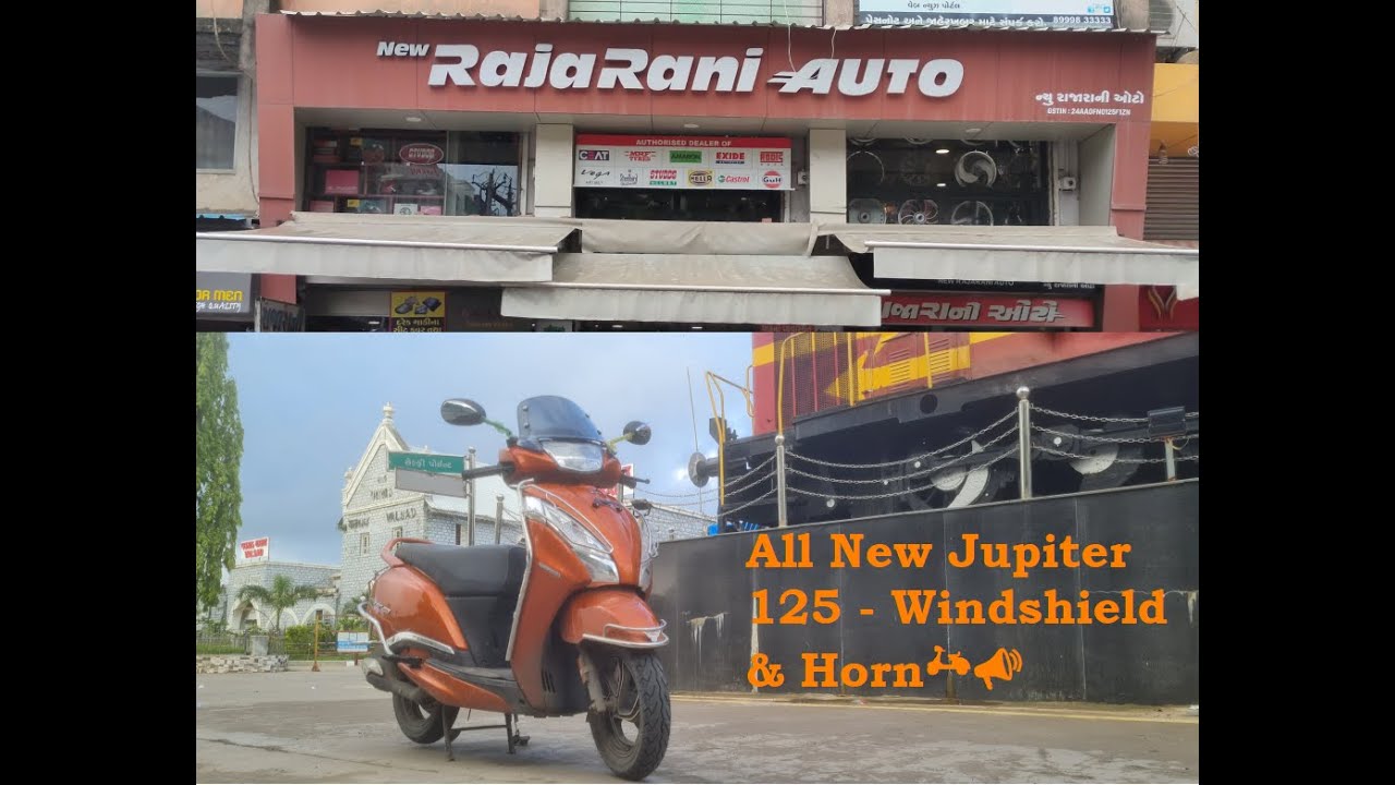 Raja Rani Auto (Valsad) - All new Jupiter 125 Touring Visor & Horn 🛵📣 ...