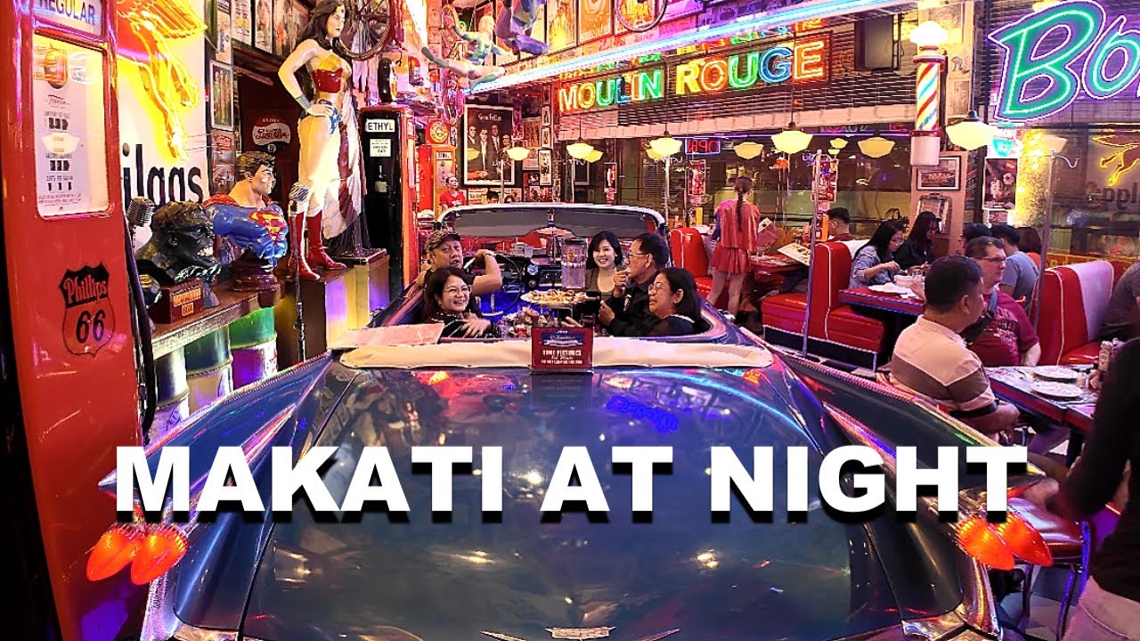 Makati Nightlife: Burgos Street Filling Station Manila Philippines 🇵🇭 ...