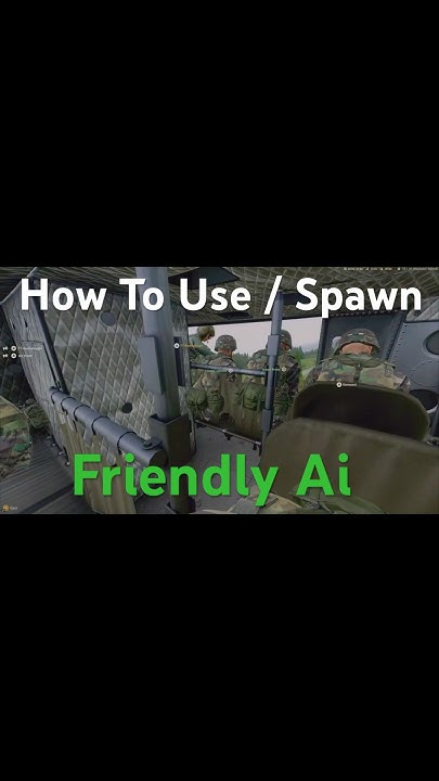 Arma Reforger| How To Spawn/Use Ai In Conflict - YouTube
