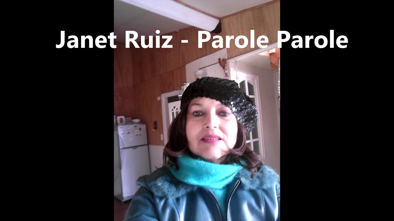 Janet Ruiz - Parole Parole - YouTube