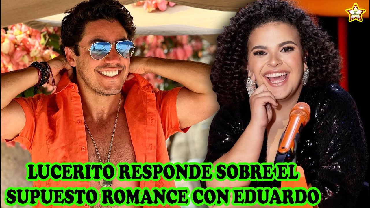 Lucero Mijares responde si habría un romance con Eduardo Capetillo Jr. - YouTube