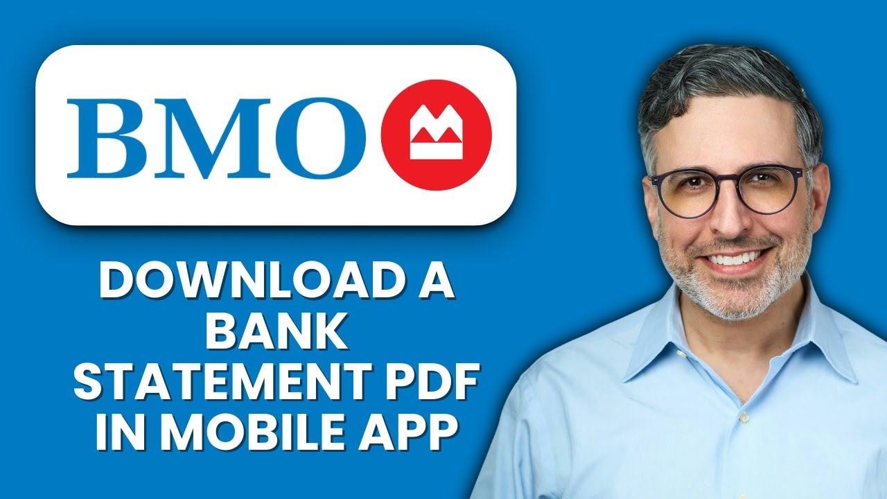 How to Download a Bank Statement PDF in BMO Mobile App 📄 Quick Mobile ...
