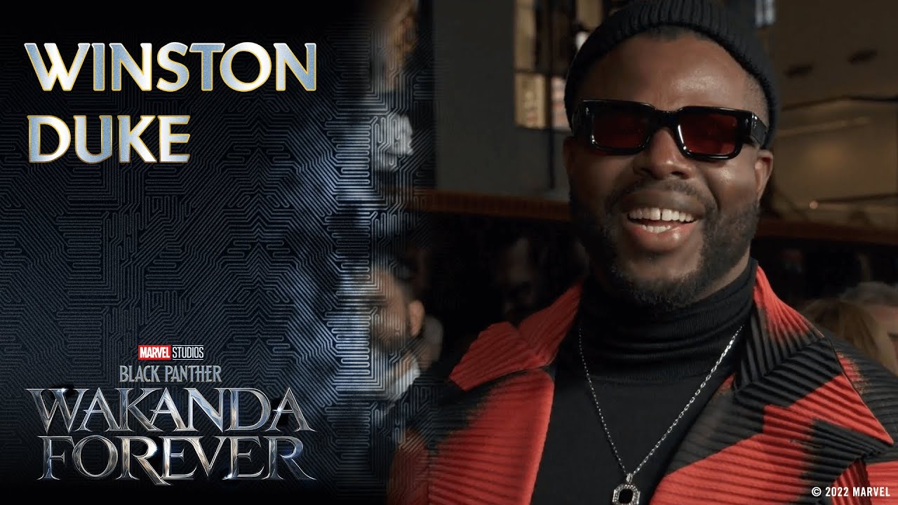 Winston Duke On What Black Panther: Wakanda Forever Means To Him - YouTube