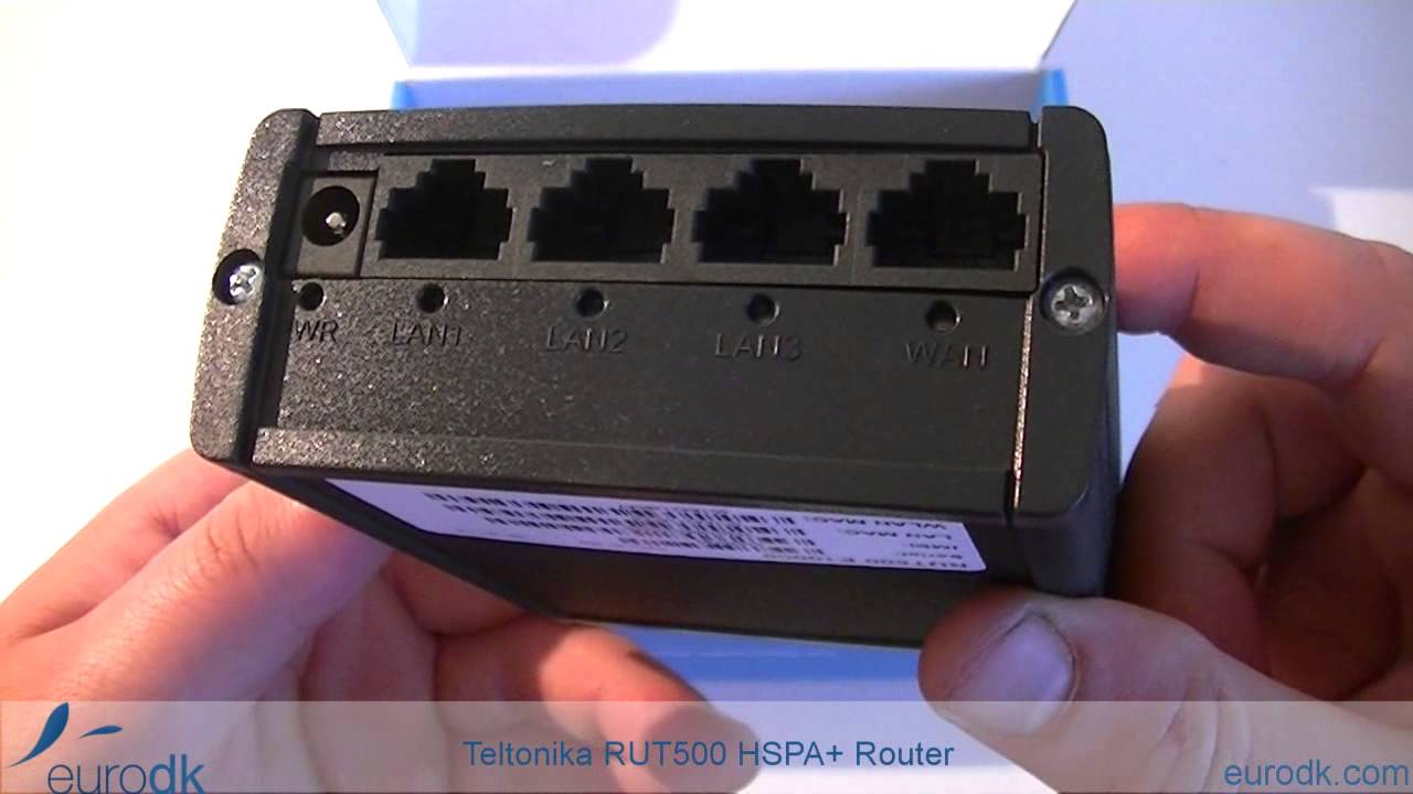 Teltonika RUT500 3G Router QUICK UNBOXING & SPECIFICATIONS HD - YouTube