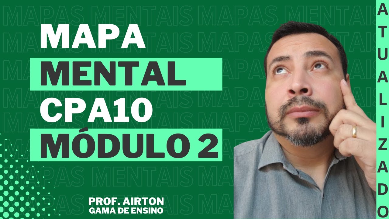 CPA10 MÓDULO 2 | MAPA MENTAL | RESUMO - YouTube