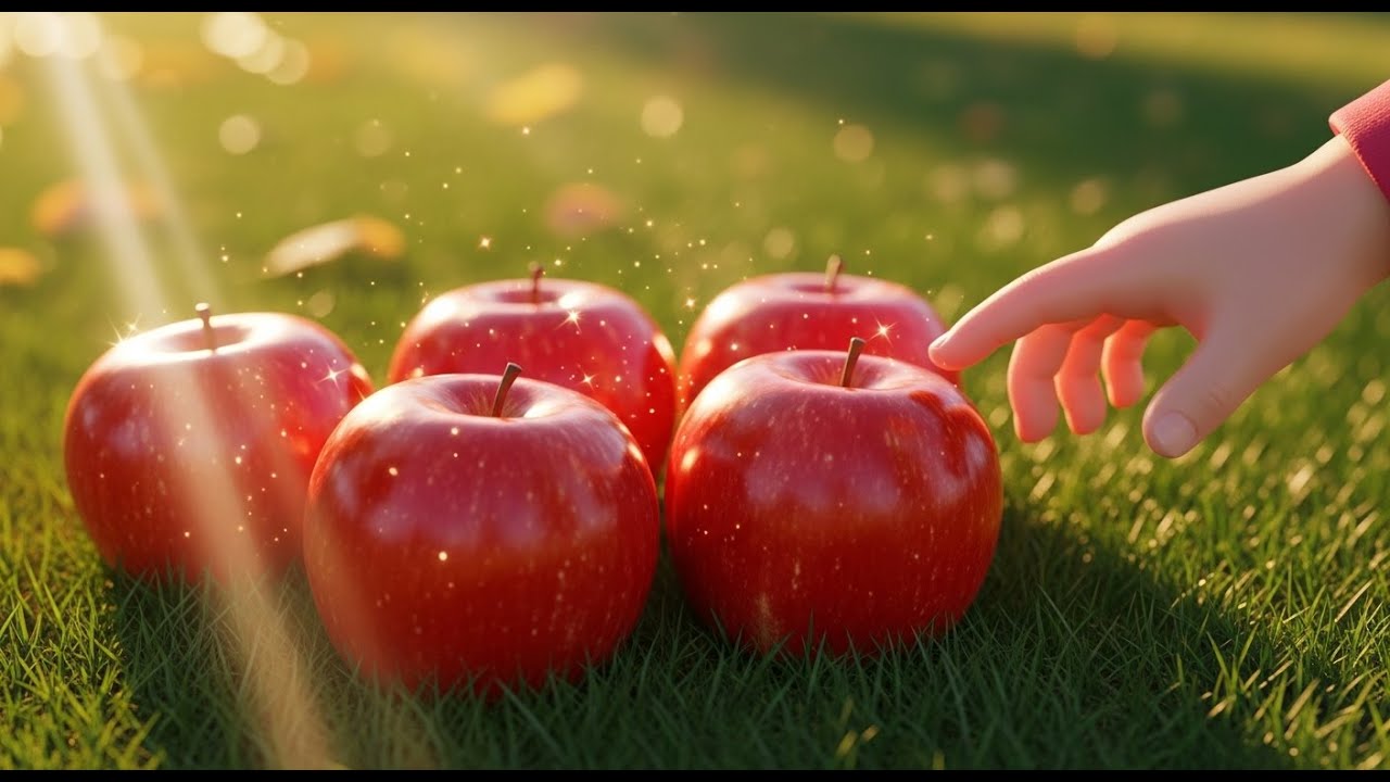 Compter les Pommes de Un à Dix | Meilleures Comptines et Chansons pour ...