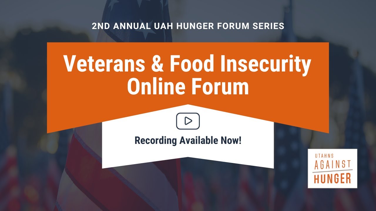 2023 Food Insecurity & Veterans Forum - YouTube