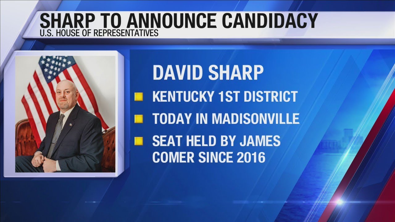 David Sharp to run for US House - YouTube