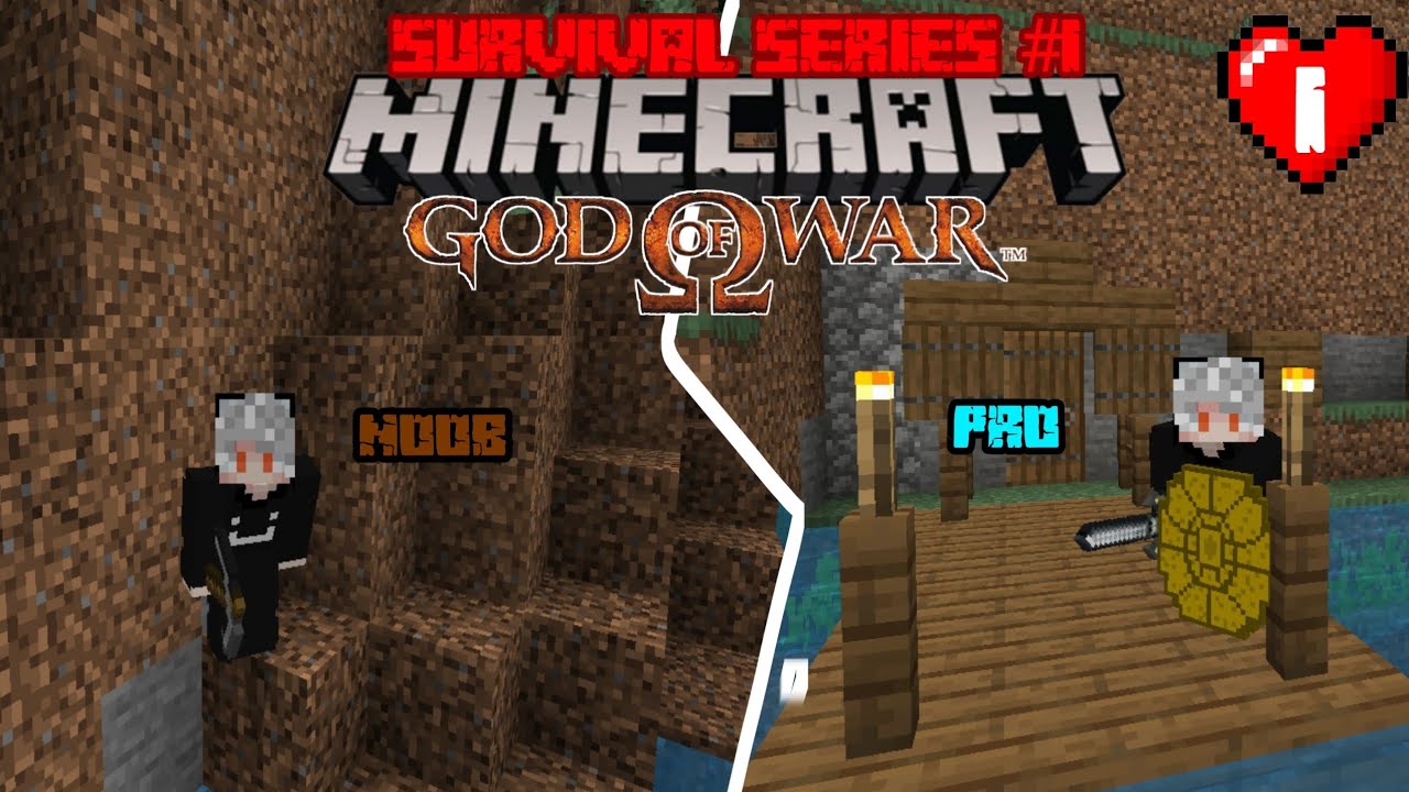 SURVIVAL SERIES GOD OF WAR MINECRAFT #1 - YouTube