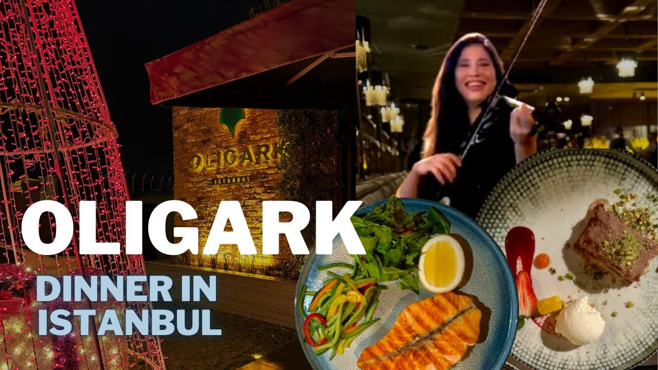 Oligark Istanbul | Dinner with views of Bosphorus - YouTube