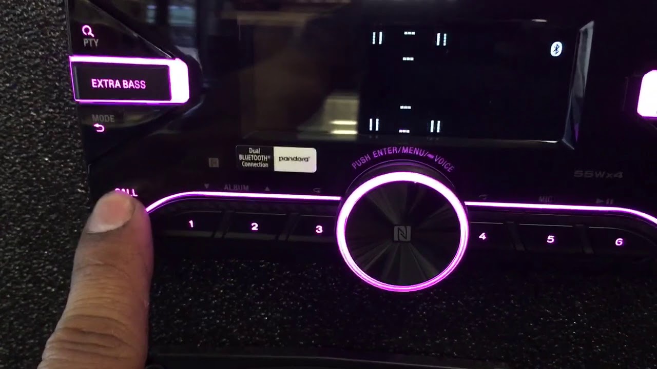 Sony wx-920bt double din Bluetooth CD player. USB. Aux - YouTube