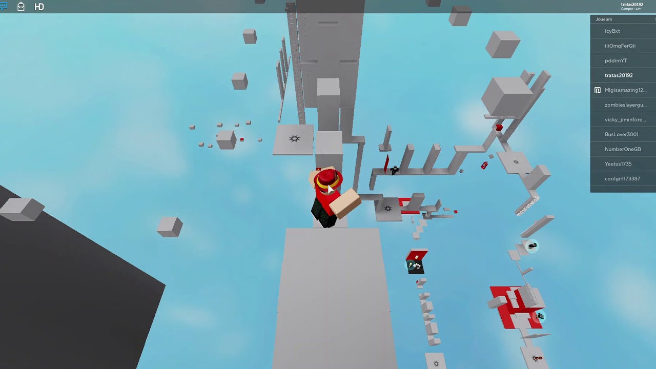 hard obby roblox stage 13 - YouTube